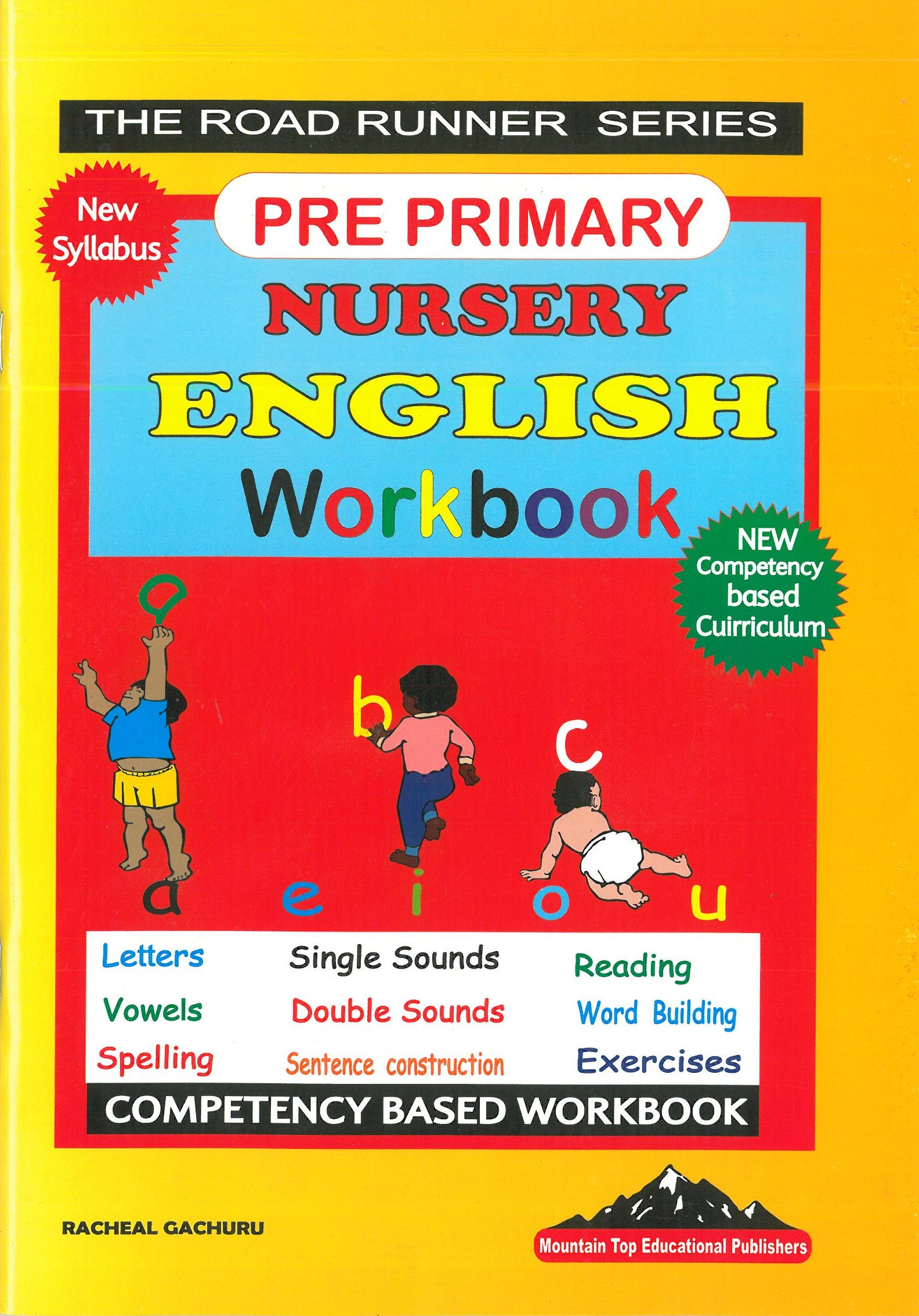 Pre-Primary Nursery English Workbook | Chania School Depot