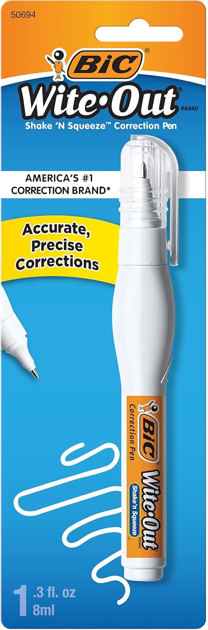 Bic Correction Pen | Chania School Depot