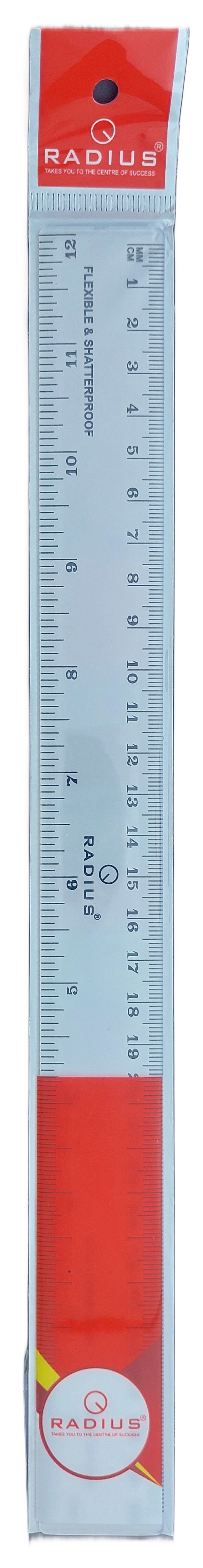 Plastic Ruler 30cm-Radius | Chania School Depot