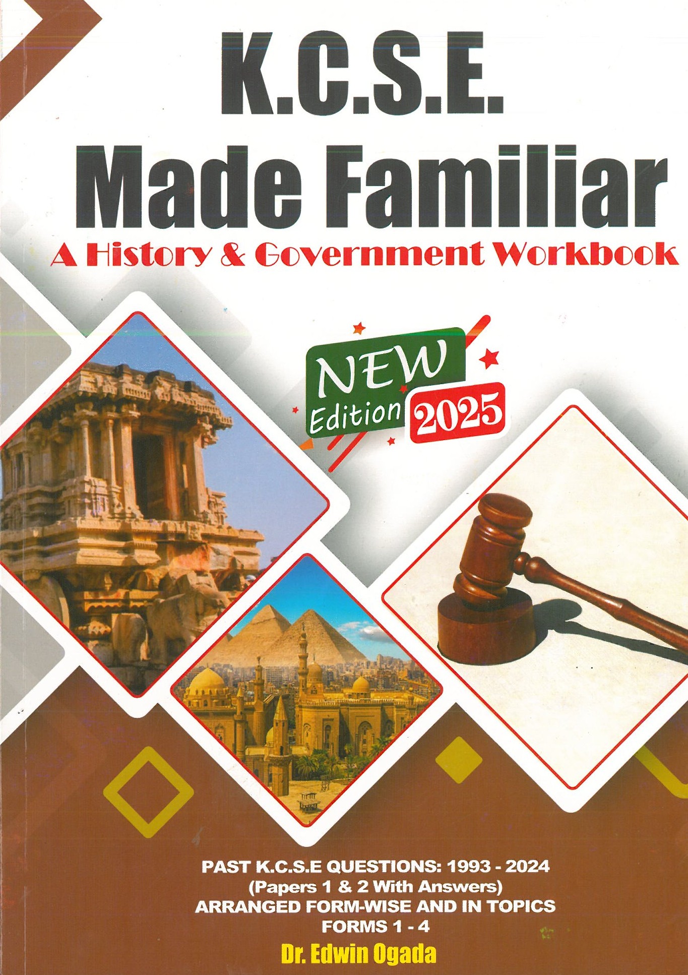 KCSE Made Familiar History & Government Workbook | Chania School Depot