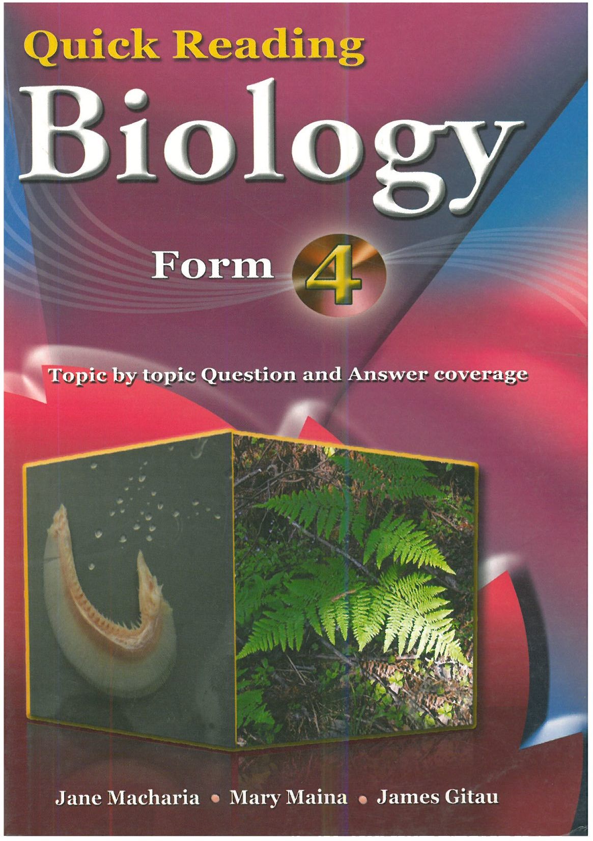 Quick Reading Biology F4 | Chania School Depot