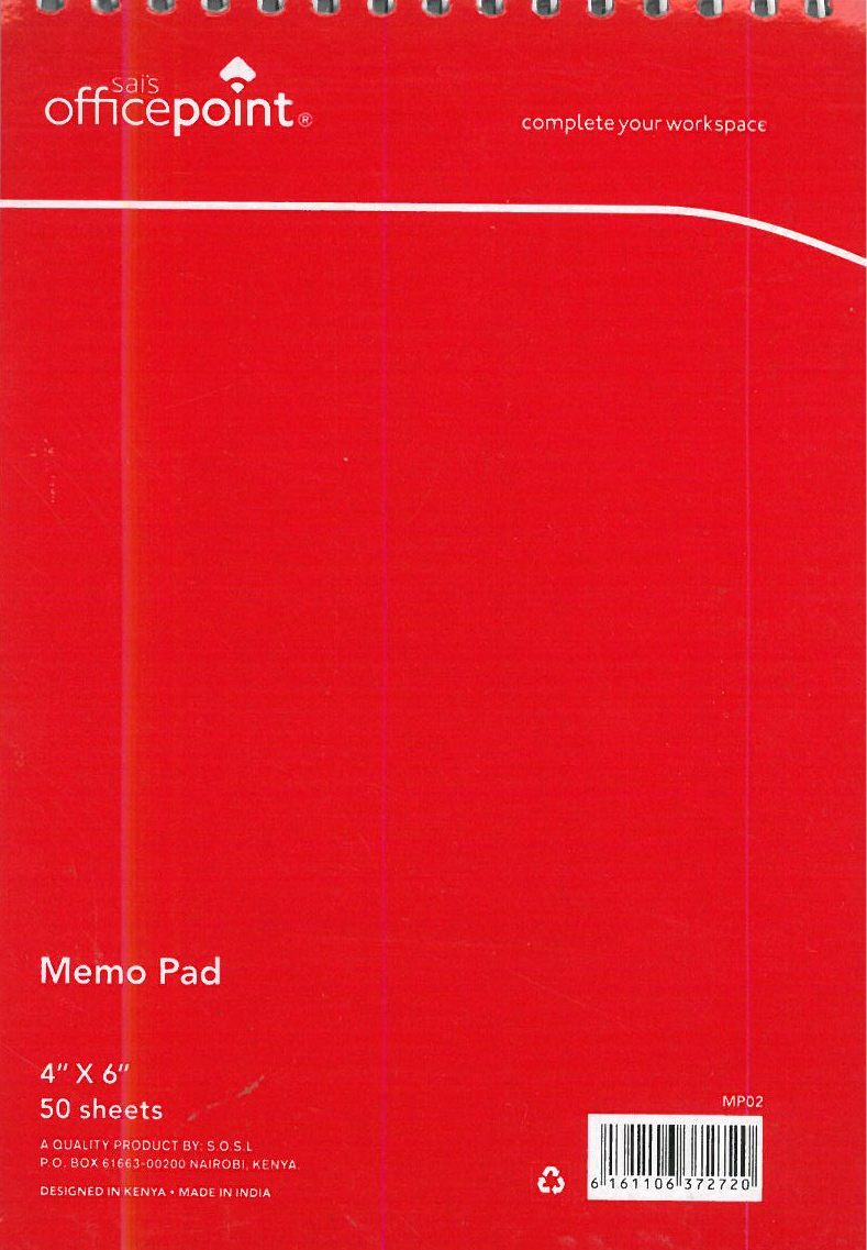 Notebook 4x6-Officepoint | Chania School Depot